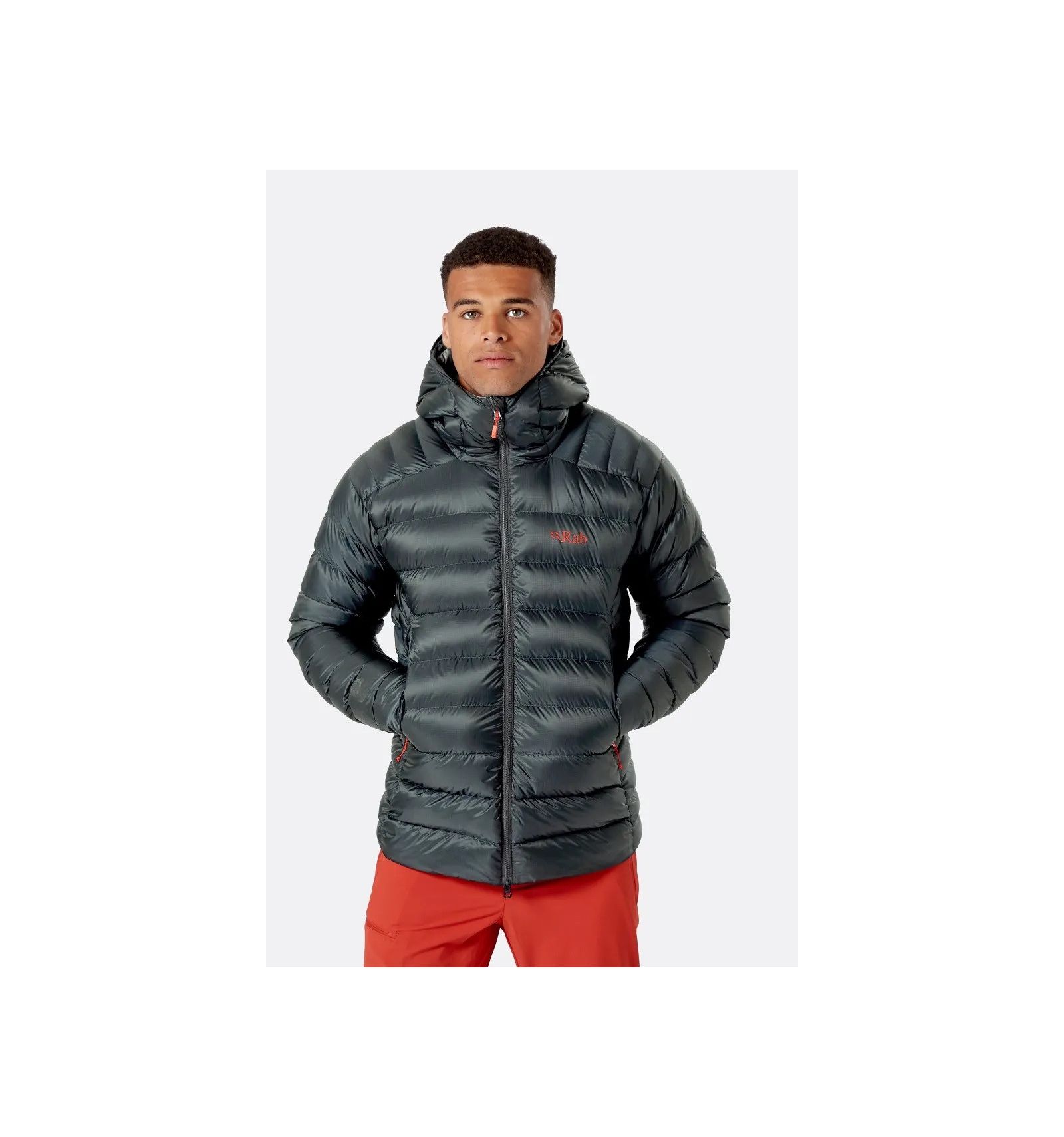 Doudoune Rab Electron Pro (Beluga) homme - Alpinstore