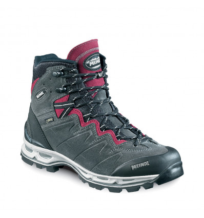 Meindl Minnesota Lady Pro GTX (grey/bordeaux) women's shoes - Alpinstore
