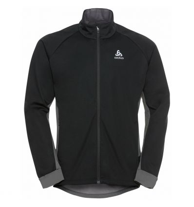 Jacket Odlo Brensholmen (Black - New Odlo Graphite Grey) Men - Alpinstore