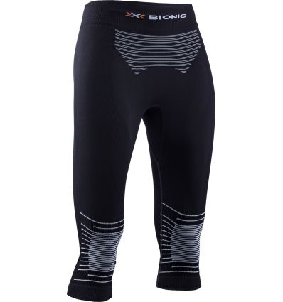 Women's X-BIONIC Energizer 4.0 3/4 technical tights (opal black/arctic ...