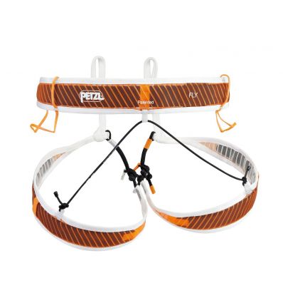 Harness PETZL Fly (black/orange) - Alpinstore