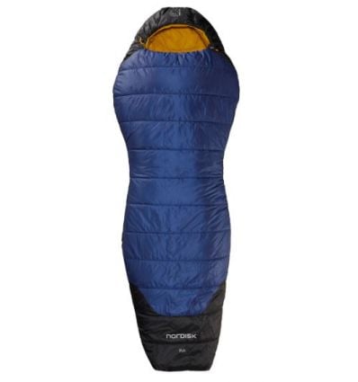 Sleeping bag NORDISK Puk -2° Curve XL (True Navy/Mustard Yellow/Black ...