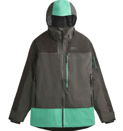 Picture BROADER 3L JKT (A Ravengrijs-Zwart) - Alpinstore