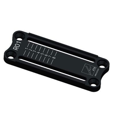 Adjustment Plate ATK 30 MM HEEL PLATE (black) - Alpinstore