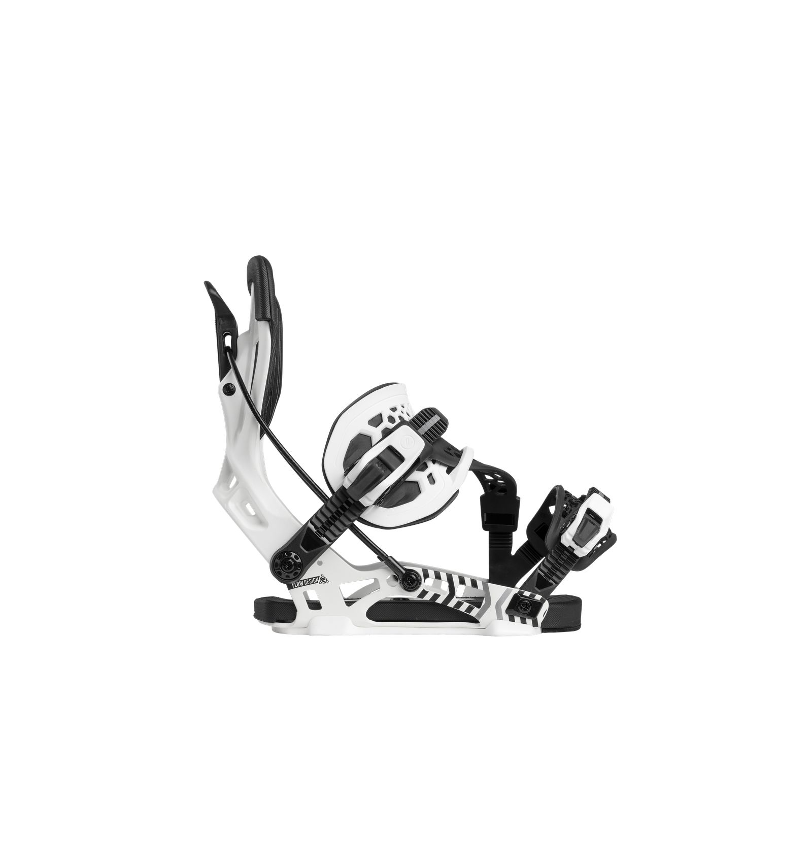 Lumilautailun siteet Nidecker FLOW NX2 HYBRID (VALKOINEN) - Alpinstore