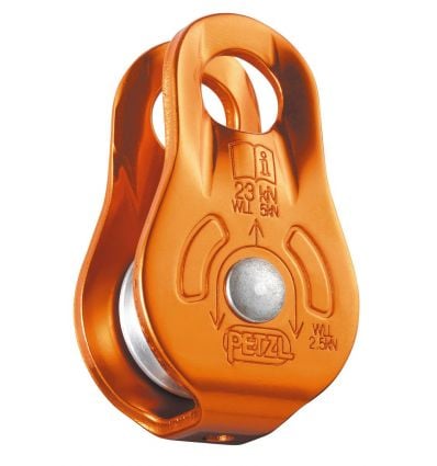 Pulley PETZL FIXE (Orange) - Alpinstore