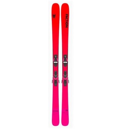 Pack skis alpin piste FACTION Dancer 79 SYS (Pink) + Fixations Mixte ...