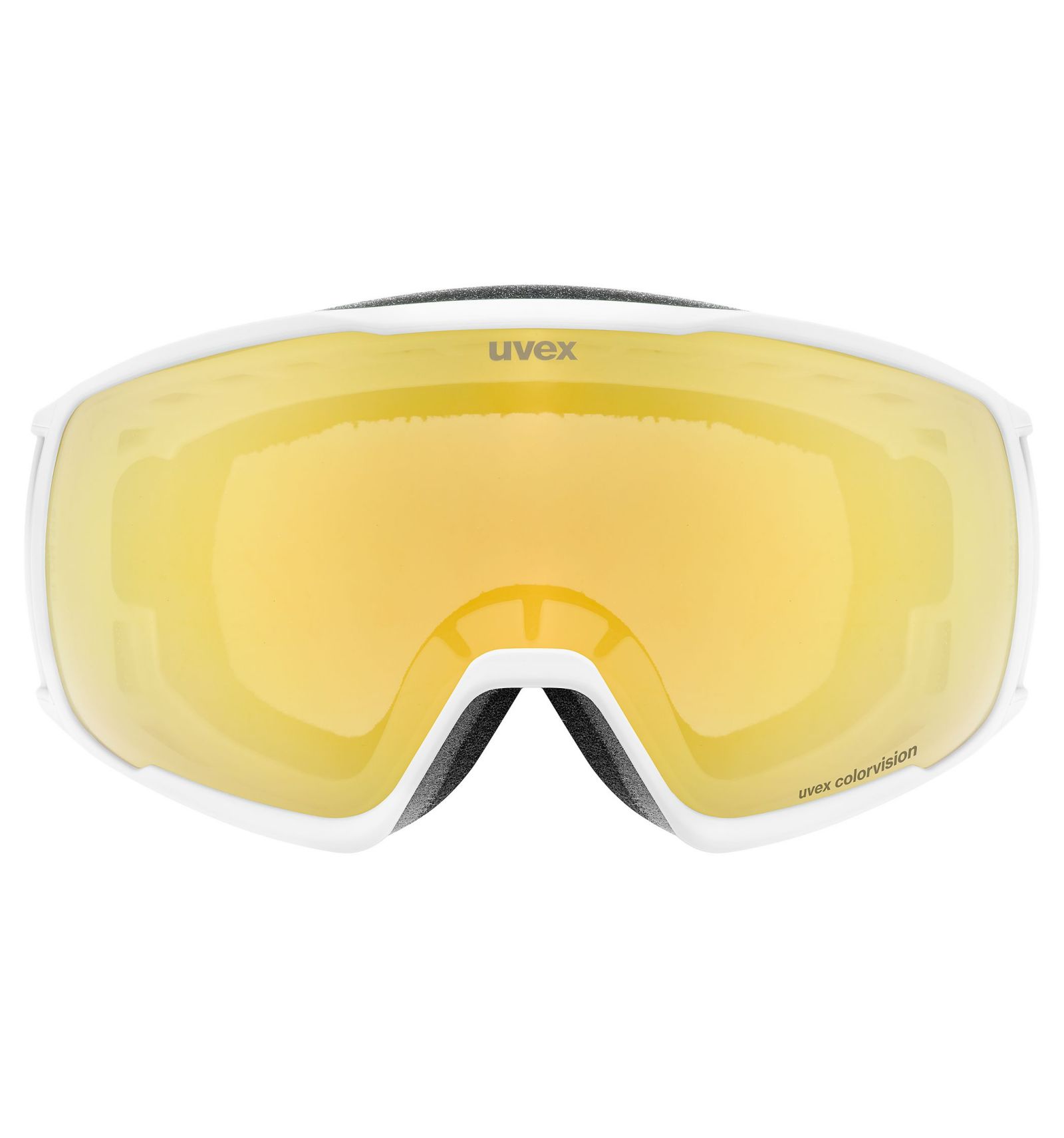 Masque de ski UVEX VICTORIOUS S CV (WHITE MATT - S2 MIRROR GOLD ...