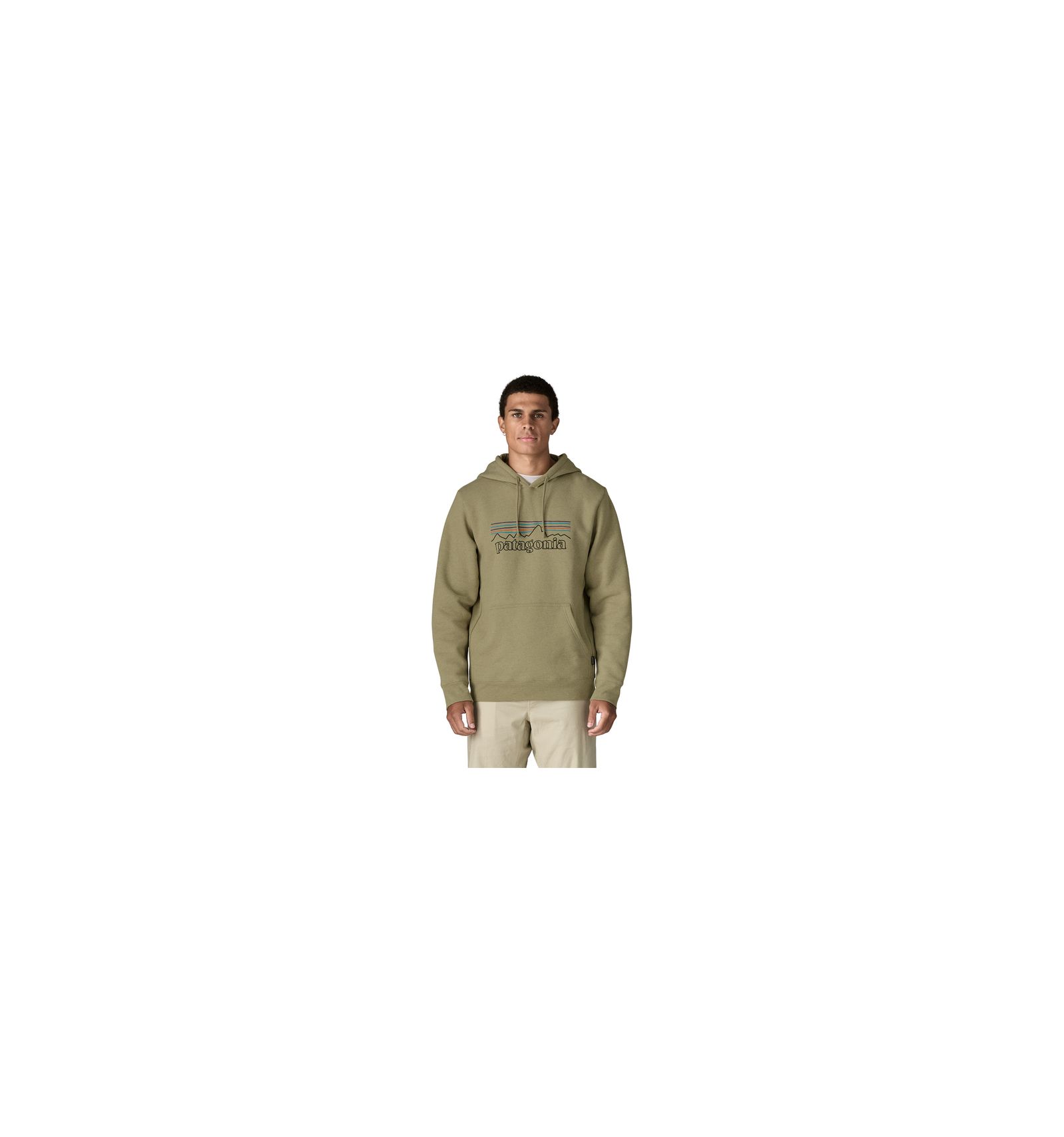 Hooded sweatshirt Patagonia M's P-6 Logo Uprisal Hoody (P-6 Outline ...