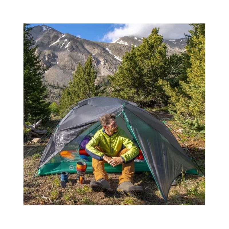 Tent Big agnes Sarvis VST 2 (Asphalt/Mint Leaf) - Alpinstore