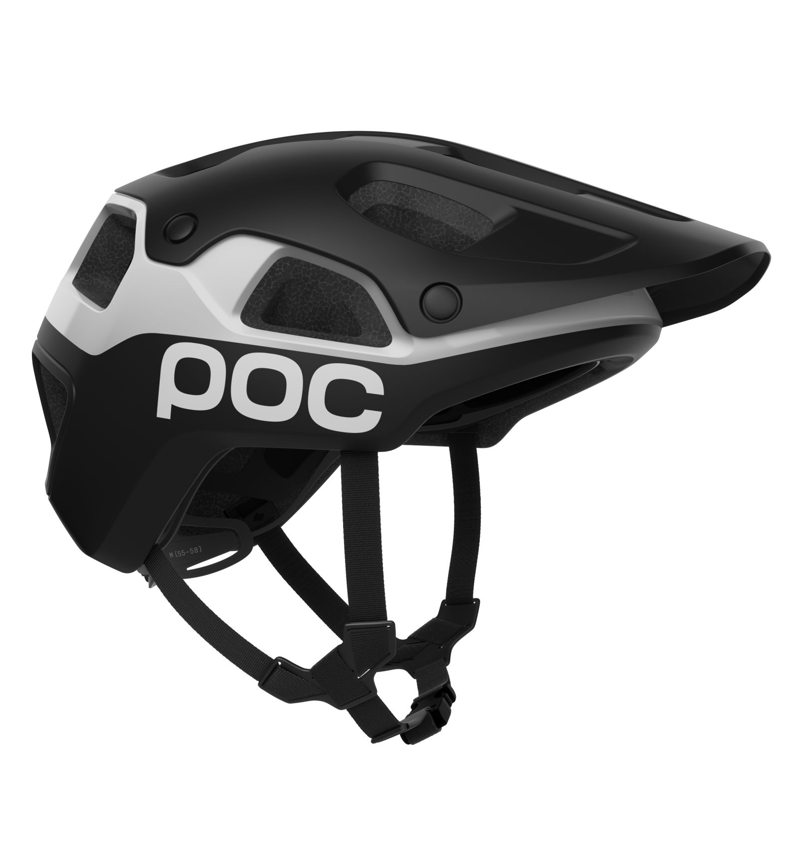 MTB-hjälm POC Cularis Pure (Uranium Black Matt/Hydrogen White) - Alpinstore